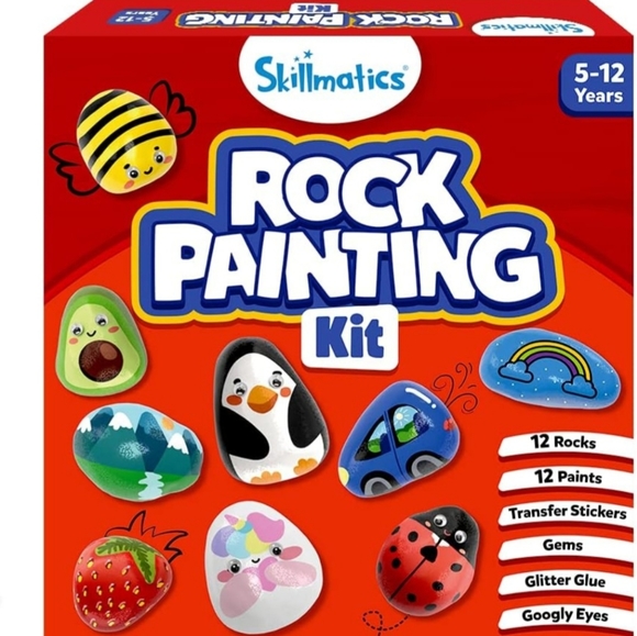 Skillmatics | Other | Rock Painting Kit For Kids Art Craft Creative ...